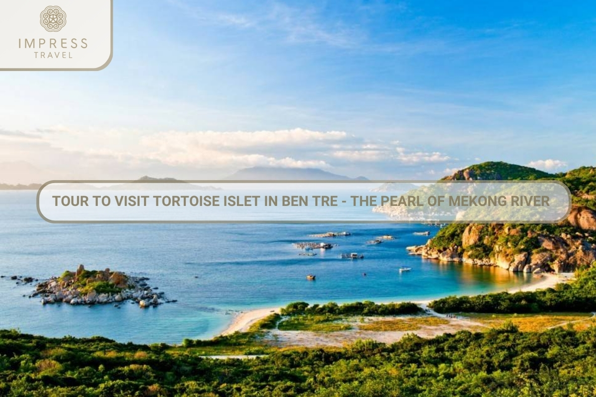 Pearl of Mekong Tours visit Tortoise Islet in Ben Tre