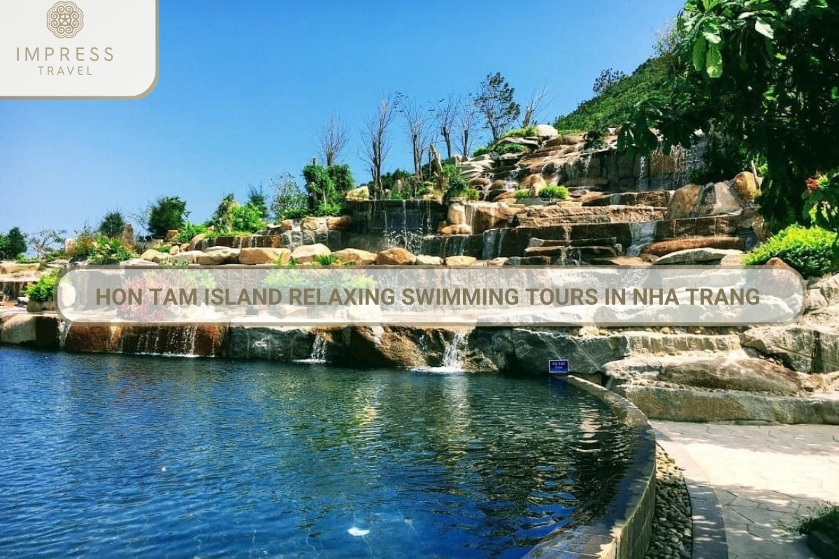 Relaxing Nha Trang Tours swim Hon Tam Island