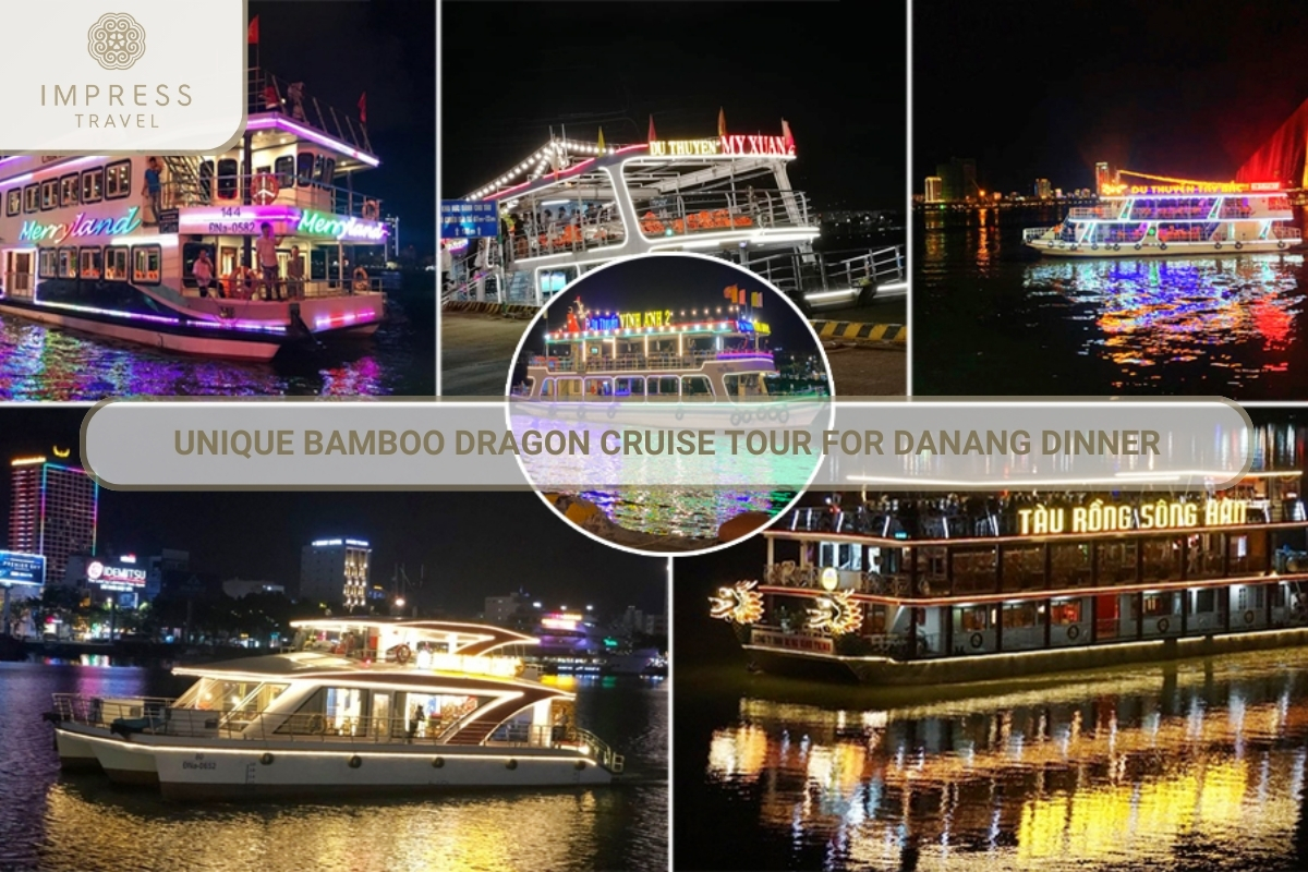 Unique Bamboo Dragon Cruise Tour For Danang Dinner