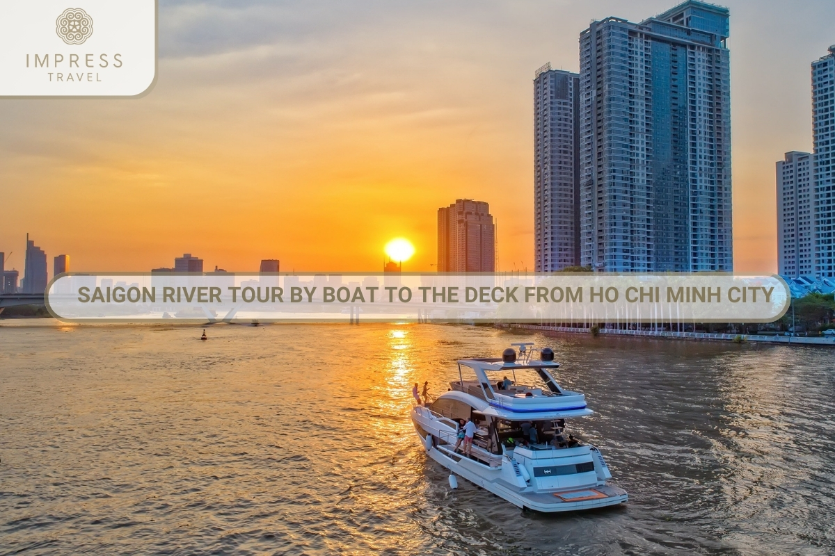 Saigon River Tour by Boat to the Deck from Ho Chi Minh City