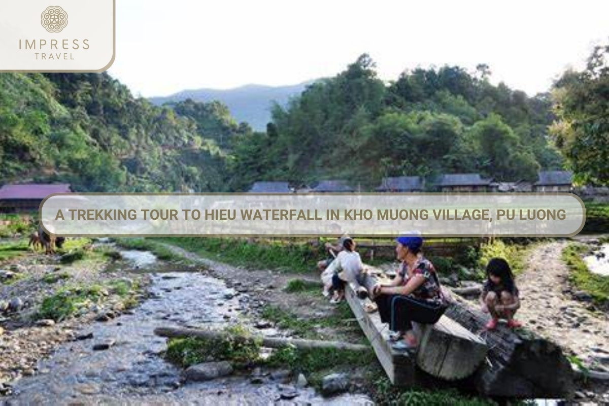 A Trekking Tour To Hieu Waterfall In Kho Muong Village, Pu Luong