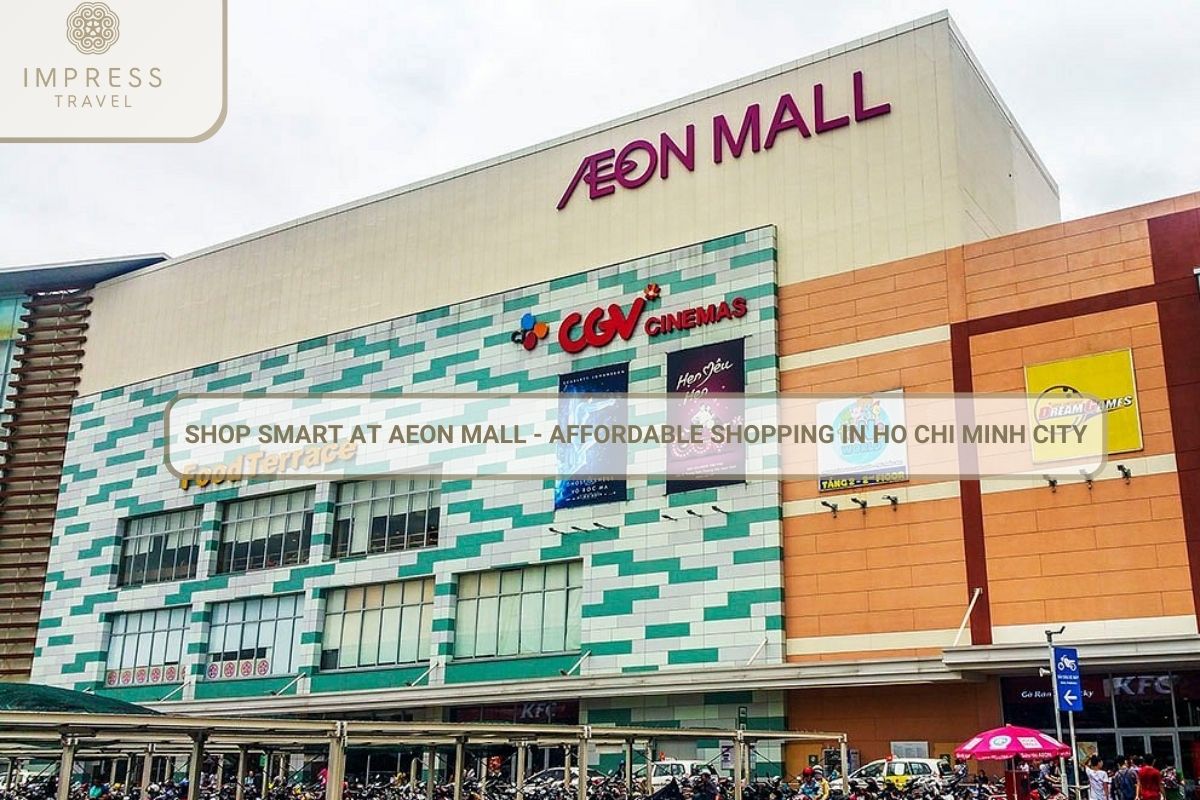Affordable Ho Chi Minh City tours do shopping at Aeon Mall