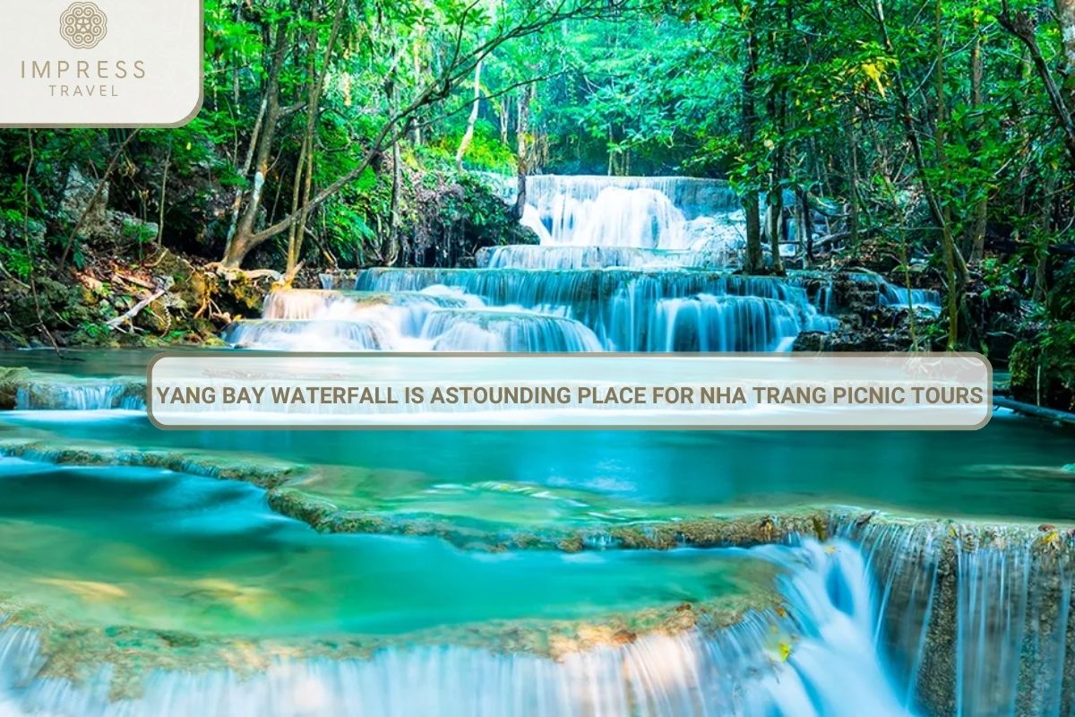Yang bay Waterfall is astounding place for Nha Trang Picnic tours