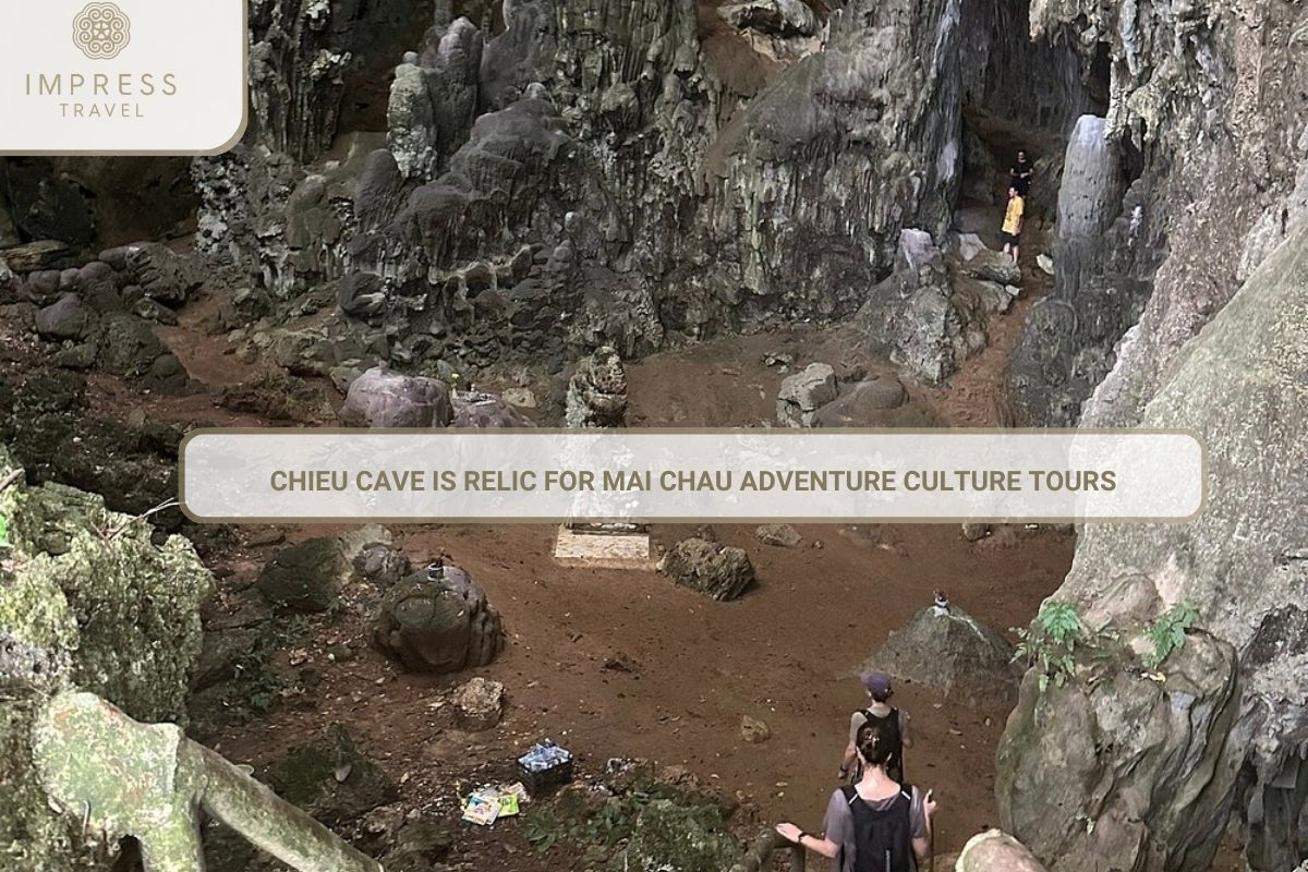 Adventure Culture Mai Chau Tours visit Relic Chieu Cave