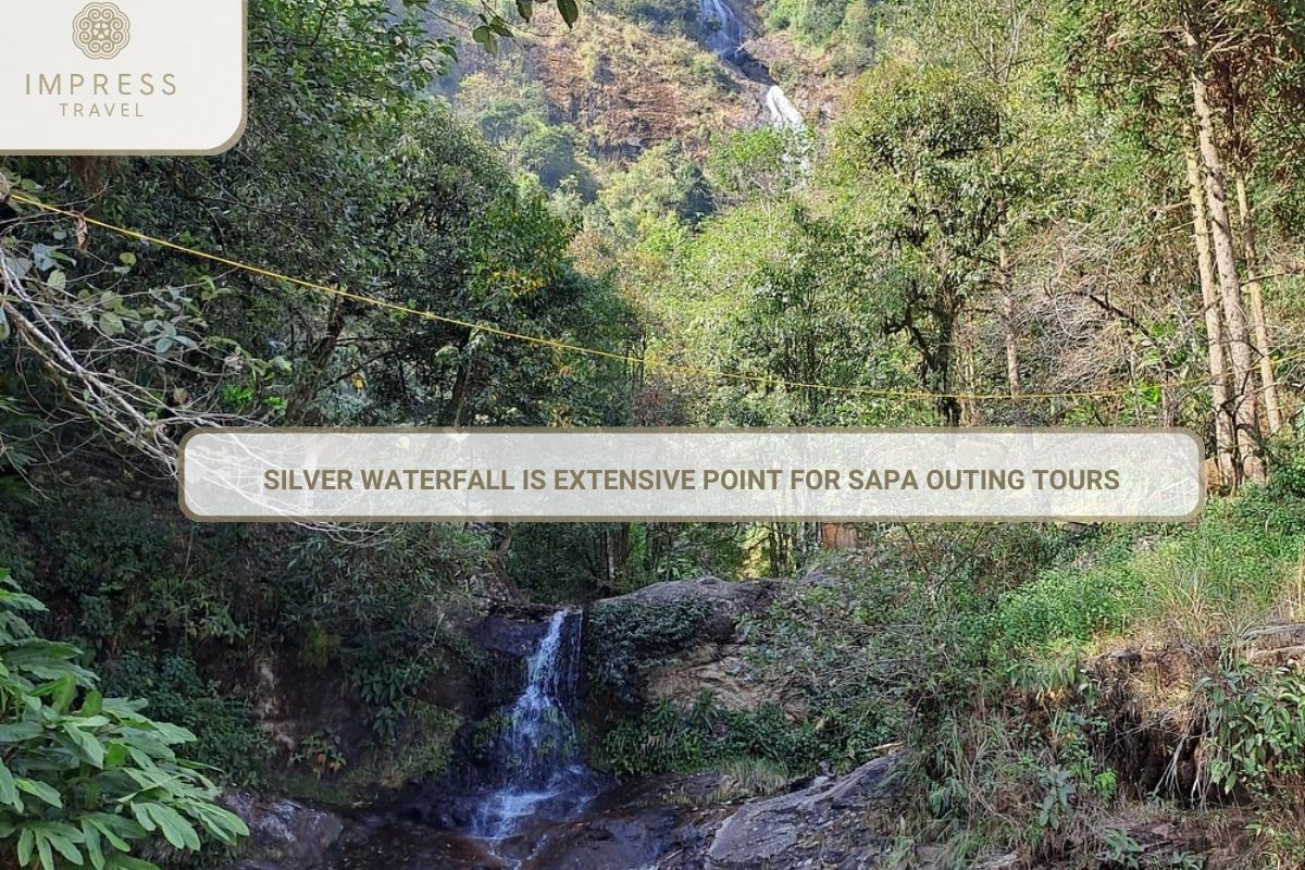 Silver Waterfall Is Extensive Point For Sapa Outing Tours