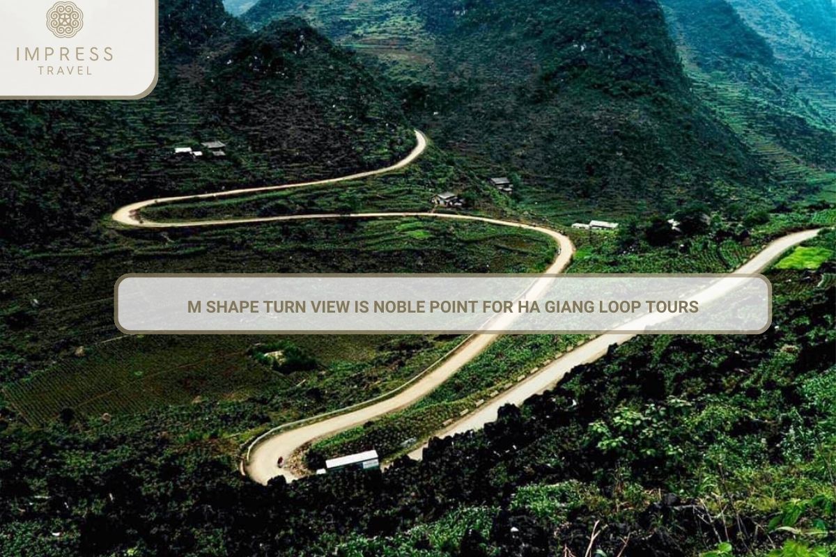 M Shape Turn View Is Noble Point For Loop Ha Giang Tours