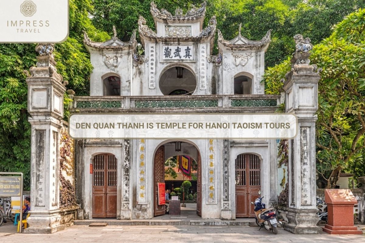 Taoism Hanoi Tours visit Den Quan Thanh Temple