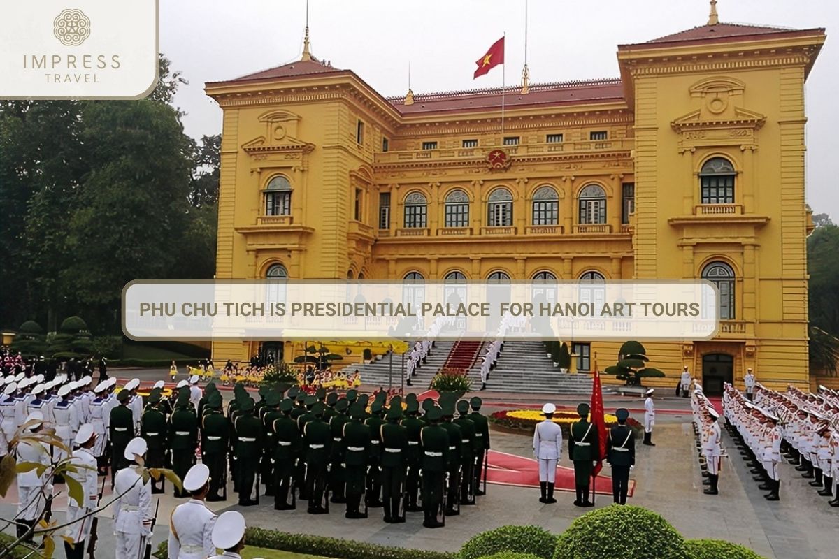 Art Hanoi Tours visit Phu Chu Tich {Presidential Palace}