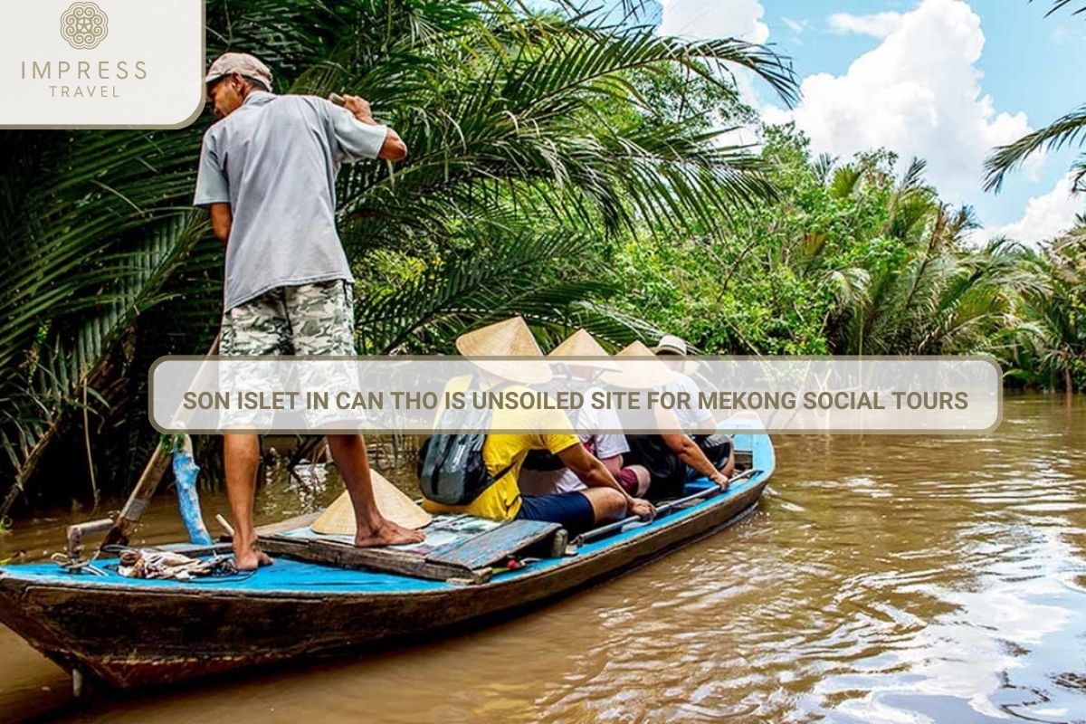 Social Mekong Tours visit unsoiled Son Islet In Can Tho