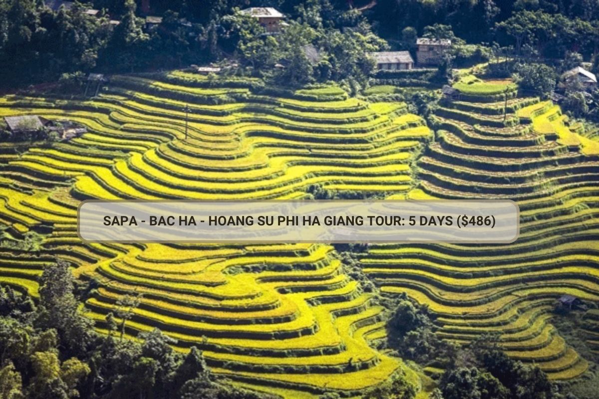Sapa - Bac Ha - Hoang Su Phi Ha Giang tour: 5 days ($486)