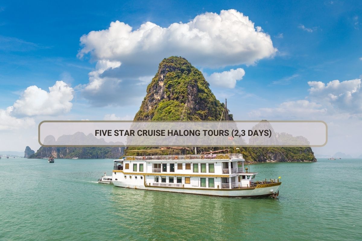 Five Star Cruise Halong Tours (2,3 Days)