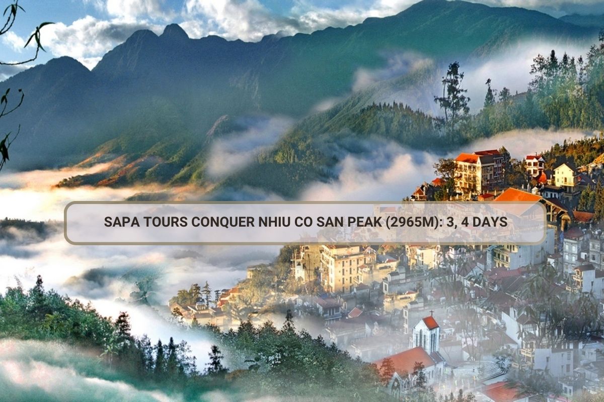 Sapa Tours Conquer Nhiu Co San Peak (2965m): 3, 4 Days