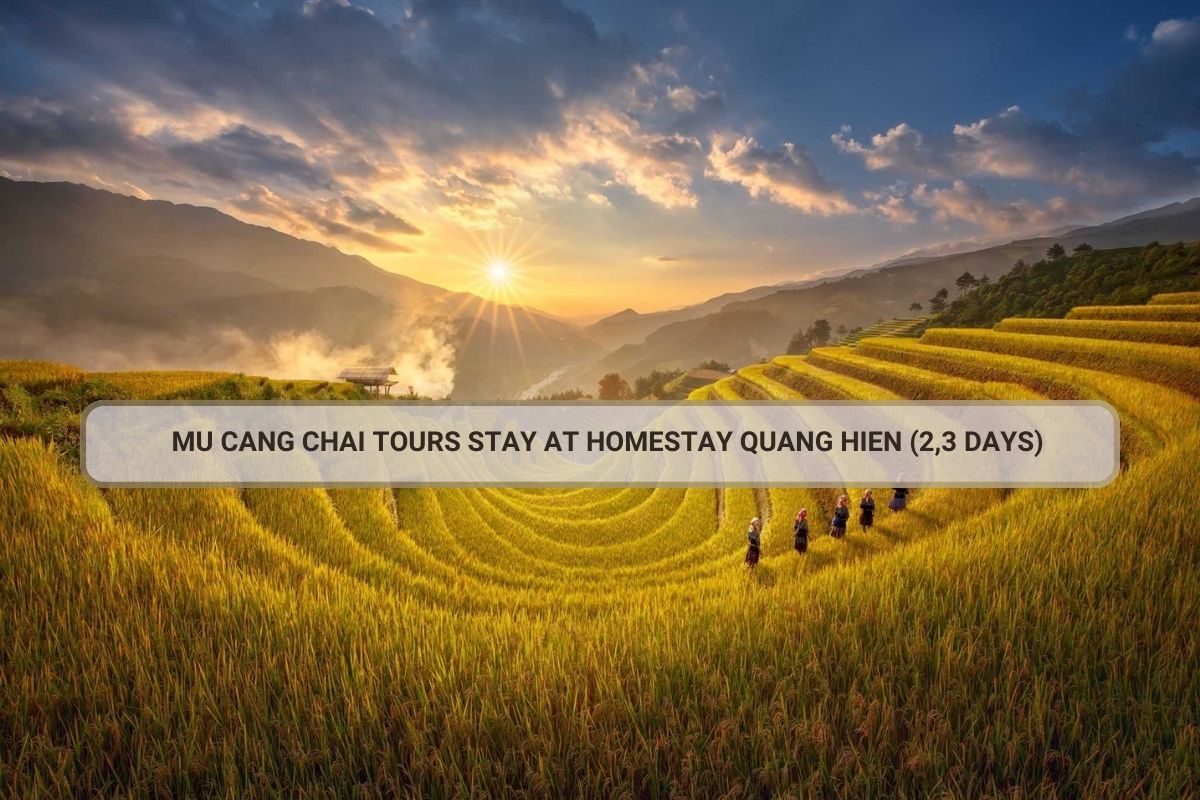 Mu Cang Chai Tours Stay At Homestay Quang Hien (2,3 Days)