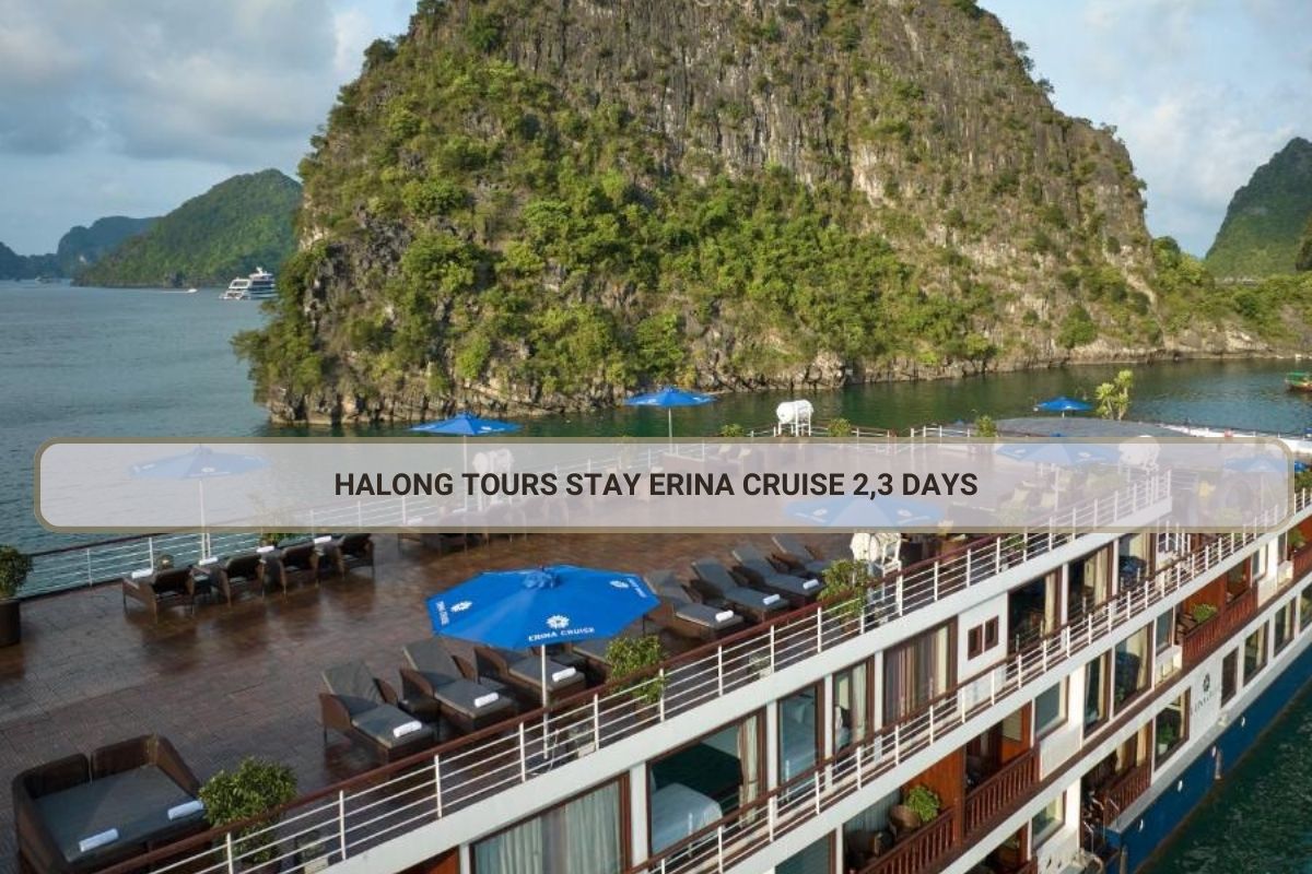 Halong Tours Stay Erina Cruise: 2,3 Days