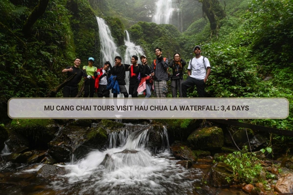 Mu Cang Chai Tours Visit Hau Chua La Waterfall: 3,4 Days
