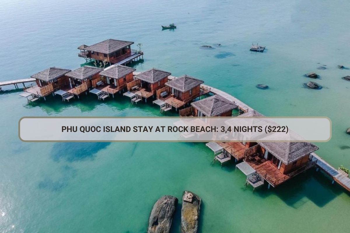 Phu Quoc Island Stay At Rock Beach: 3,4 Nights ($222)