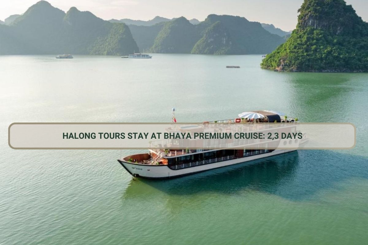 Halong Tours Stay At Bhaya Premium Cruise: 2,3 Days