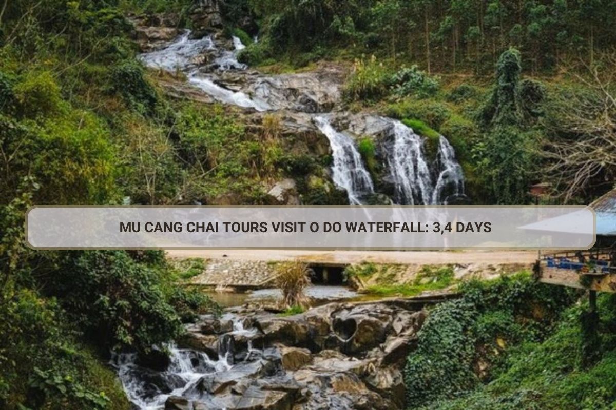Mu Cang Chai Tours Visit O Do Waterfall: 3,4 Days