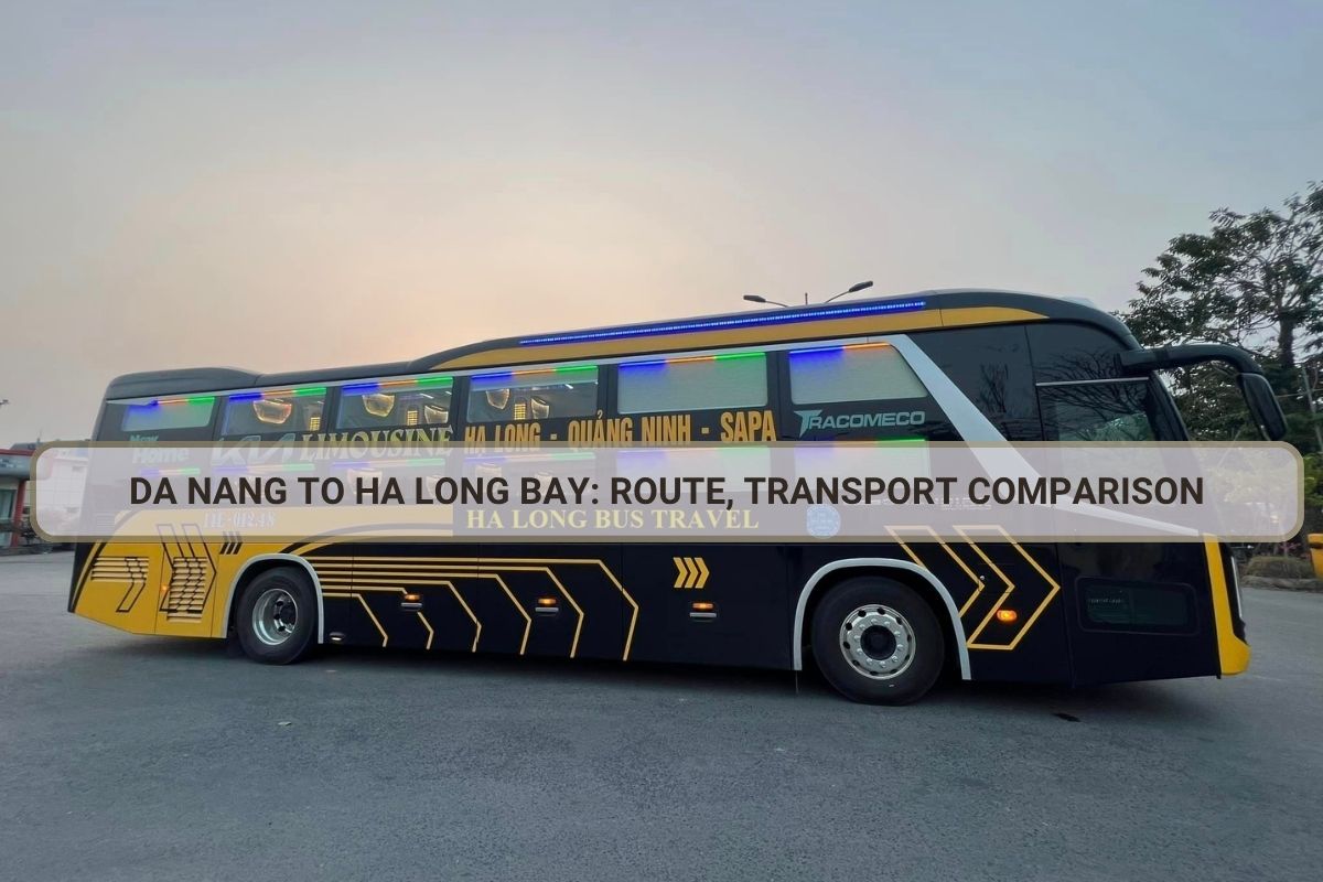 Da Nang to Ha Long Bay: Route, Transport Comparison
