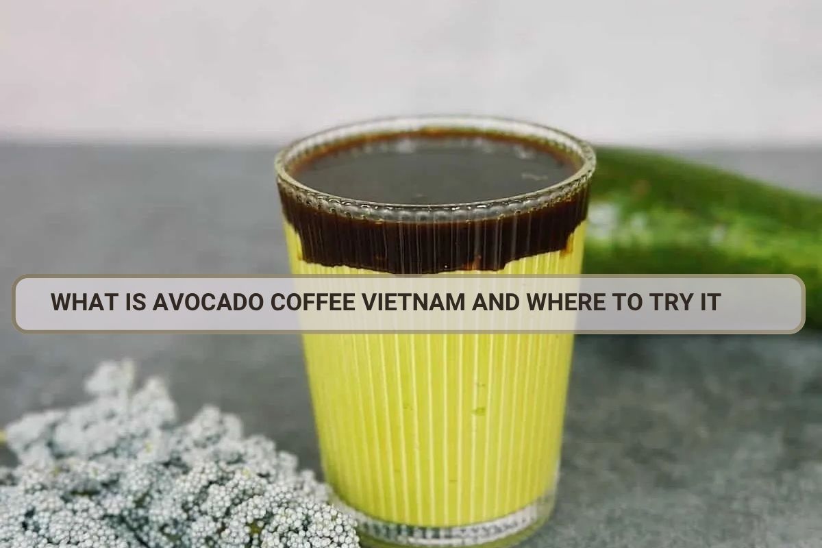 What Is Avocado Coffee Vietnam and Where to Try It
