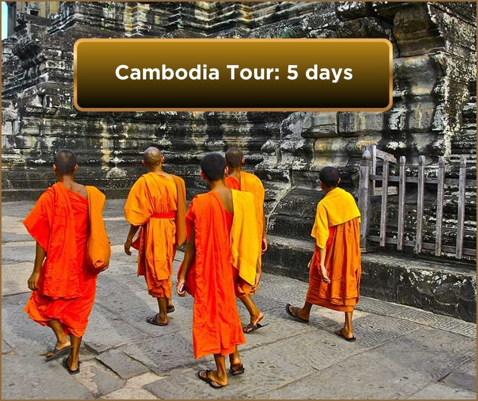 5 Days Cambodia Package Tour – Phnom Penh & Siem Reap